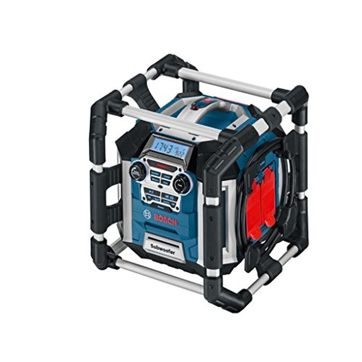 Testez la puissance sonore de la radio Bosch GML50